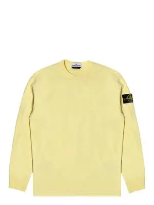 Stone Island Heavy Jersey Crewneck - Yellow