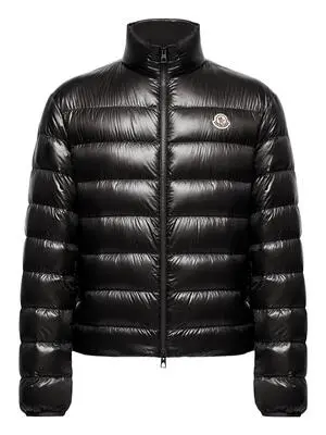 Moncler Short Down Jacket Sergesta Foldable - Black