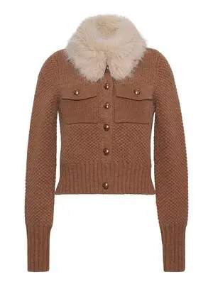 Cara Cara Kodiak Cardigan - Rust Heather