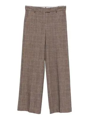 CIRCOLO 1901 Cotton Trousers - Brown