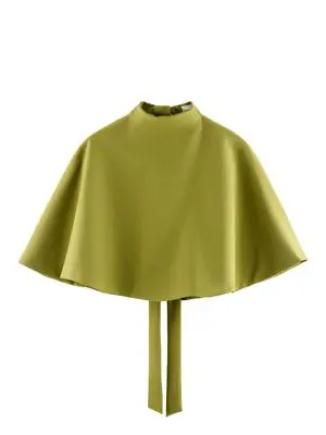 Arakii Poncho Cape Top - Olive