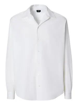 Fendi S Long Sleeve Button-up Shirt - White