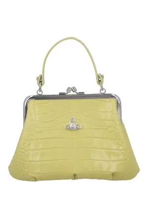 VIVIENNE WESTWOOD Vivienne Westwood Leather Shoulder Bag With Signature Orb Hardware