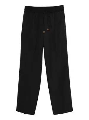 Drole De Monsieur Cotton Trousers - Black