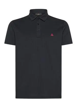 Peuterey Short-sleeve Polo Shirt - Blu Grafite
