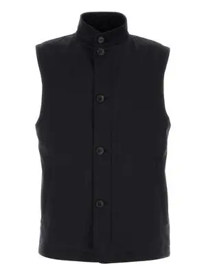 Zegna Motorin Sleeveless Polyester Jacket - Blue