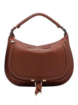 Chloé Marcie Shoulder Bag - Brown