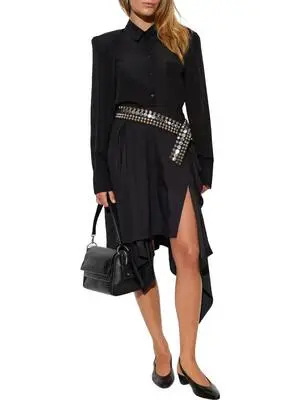IRO PARIS Vanopia Stud-embellished Mini Skirt - Black