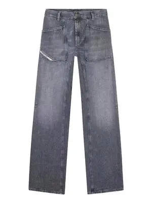 DIESEL® Relaxed Jeans Regular Waist D-zeta - Grey