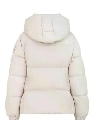Moncler Hooded Padded Jacket - Neutrals