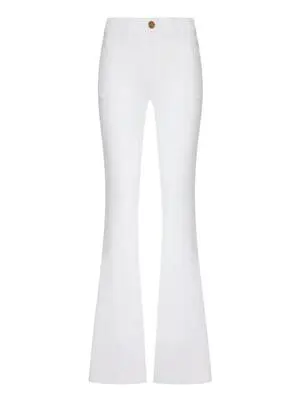 Seafarer Delphine Flared-leg Jeans - White