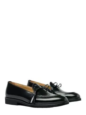 SCAROSSO Madison Tassel Loafers - Black
