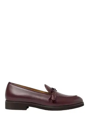 SCAROSSO Madison Tassel Loafers - Red