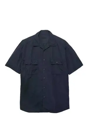 Prada Cotton-blend Shirt - Blue