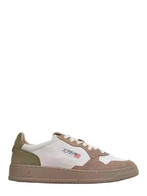 AUTRY Medalist Suede Sneakers White