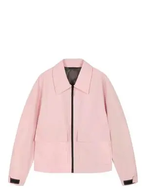 CROQUIS Relaxed-fit Zip-up Jacket - Pink