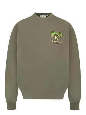 Carhartt Work In Progress Pinball Logo-print Sweatshirt - Green