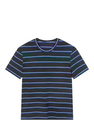 JNBY Striped Short-sleeve T-shirt - Black