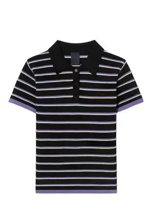 JUUN.J Striped Polo Shirt