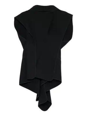 Maticevski Panelled Zip-up Blouse - Black