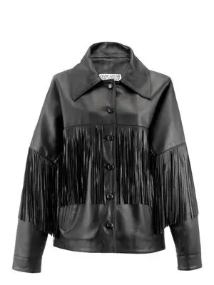 DANCASSAB Taylor Fringe-detailing Jacket