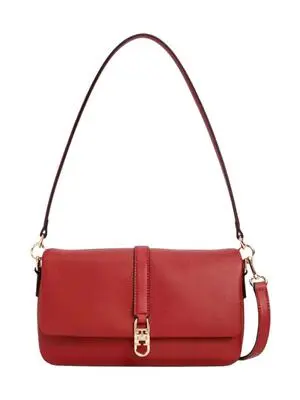 Tommy Hilfiger Logo-plaque Shoulder Bag - Red