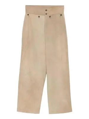 UMA WANG Paulo Trousers - Brown