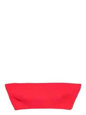Maticevski Bonded Bandeau Blouse - Red