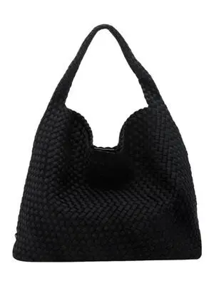 EN AVANT Venezia Woven Tote Bag - Black