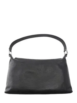 JNBY Leather Shoulder Bag - Black