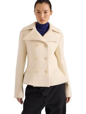 Proenza Schouler Romane Jacket - Ivory