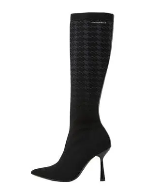 Karl Lagerfeld Pandara Knee-high Boots - Black