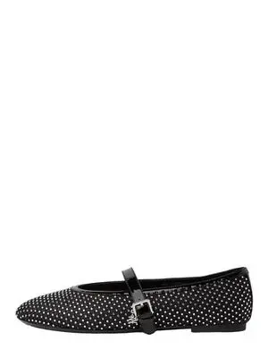 Karl Lagerfeld KARL LAGERFELD Karo Gemstone Mesh Mary Janes Black/silver