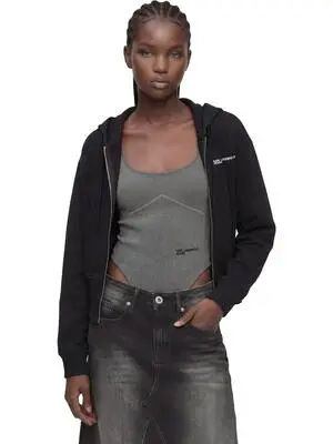 KL JEANS Jeans Milano Zip-up Hoodie - Black