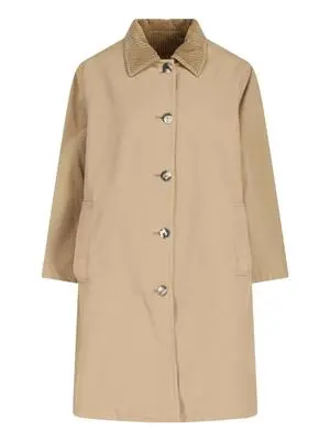 THE ROW Etoli Reversible Coat - Beige