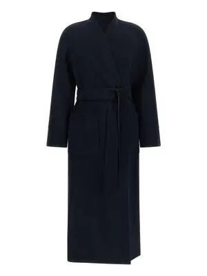 Max Mara 'nodo' Reversible Coat Multi