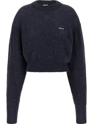 ROTATE BY BIRGER CHRISTENSEN Knit Puff' Sweater - Blue