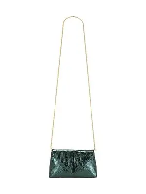 Dries Van Noten Small Envelope Chain Bag - Forest