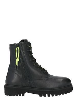 Pepe Jeans Leather Ankle Boots - Black
