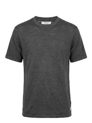 Crossley Sweater Charcoal Size Virgin Wool - Grey