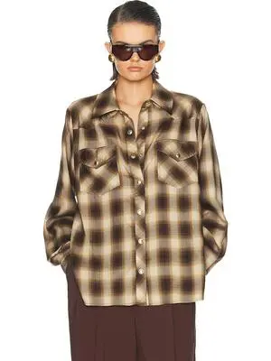 RONNY KOBO Ronny Kobo Tatie Check Shirt