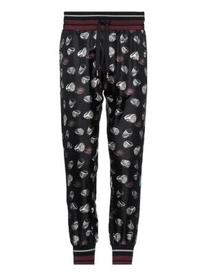 Dolce & Gabbana Pants Size Silk, Cotton, Elastane - Black