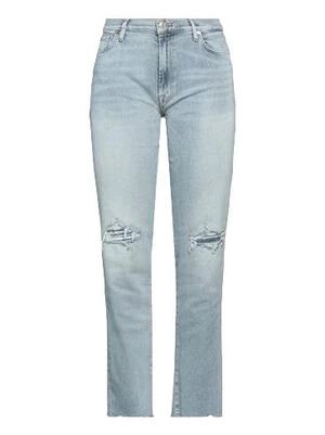 7 For All Mankind Jeans Size Cotton, Modal, Elastomultiester, Elastane - Blue