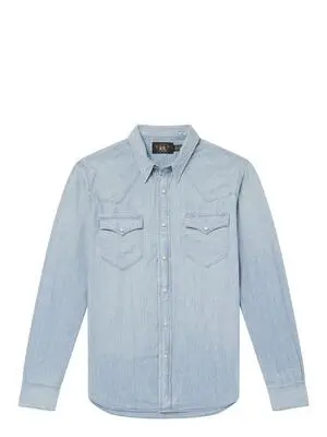 Ralph Lauren Cotton-chambray Shirt - Blue