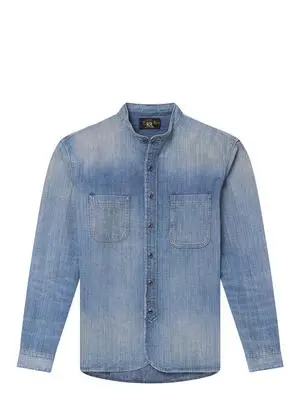 Ralph Lauren Tombstone Washed Denim Shirt - Blue
