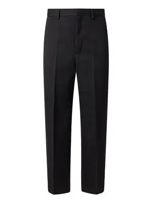 SECOND / LAYER Zooty Straight-leg Wool-twill Suit Trousers - Black