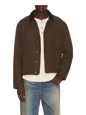 Paige Vechio Jacket In Brown - Pinecone