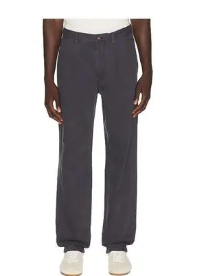 Marine Layer Relaxed Pleated Pant In Black - India Ink