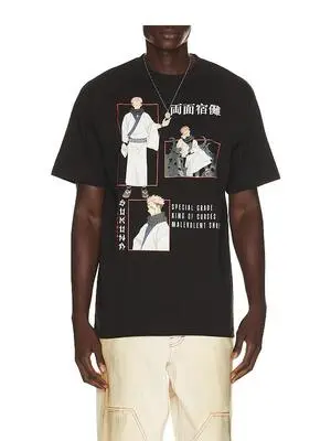 BIOWORLD Jujutsu Kaisen Sukuna King Of Curses Tee - Black