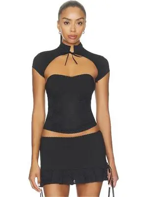 I.AM.GIA Aris Two-piece Top - Black